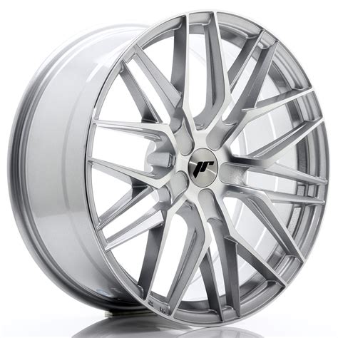 Jr Wheels Jr28 20x85 Et20 40 5h Blank Silver Machined Face Alufelgehr