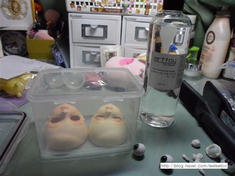레진소재 인형 전용 메이크업 리무버 램버 네이버 블로그
