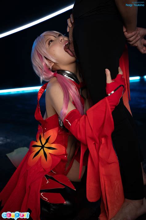 Playful Japanese Girl Nagi Tsukino Gives Head On A Big Rod 16 Photos