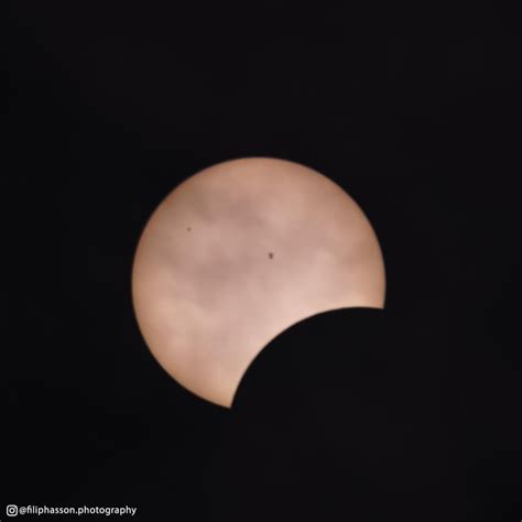 Solar Eclipse Pictures I Took From Ostrichland Ontario R Ontario
