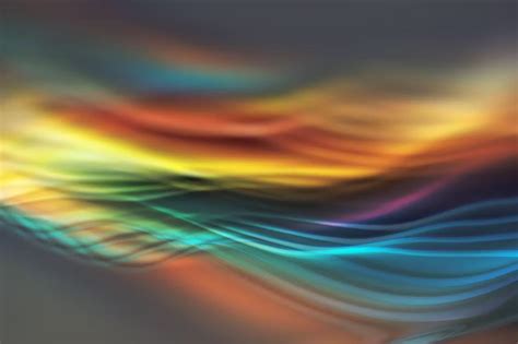 بک گراند انتزاعی خطوط رنگین کمان Abstract Rainbow Lines