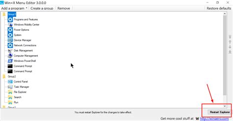 Win X Menu Editor Cho Windows V Windows Thuthuatvitinh