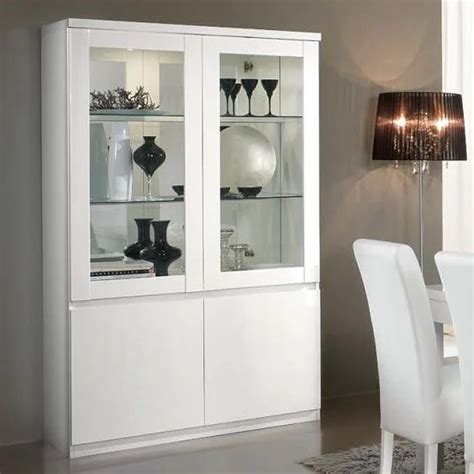 White Display Cabinet With Glass Doors Uk Glass Door Ideas