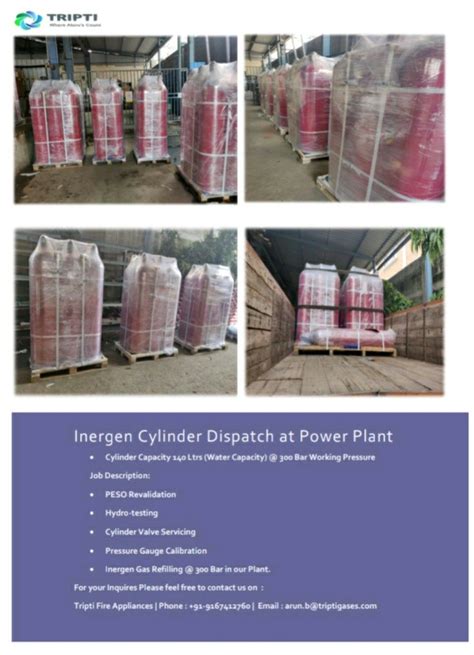 Arun Kumar Behera On Linkedin Our 3 Successful Project For Inergen Gas Fire Suppression System