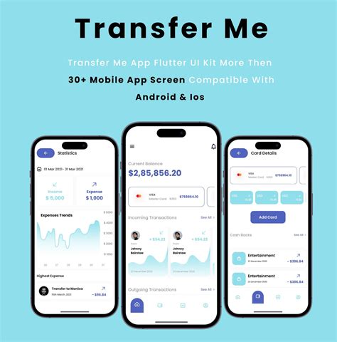 Transfer Me App Flutter Mobile App Template Codemarket
