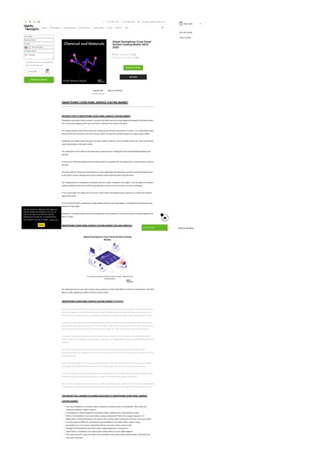 Ppt Smartphone Cover Panel Surface Coating Market Forecast 2030 Powerpoint Presentation Id