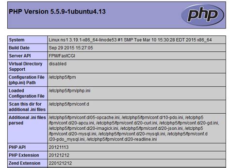Unix Different Result Between Php V And Phpinfo Stack Overflow