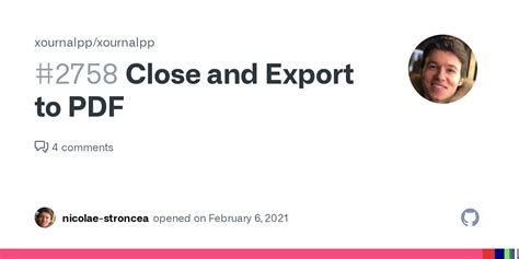 Close And Export To PDF Issue 2758 Xournalpp Xournalpp GitHub