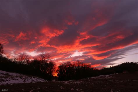 Tramonto Rosso Foto Immagini Paesaggi Albe E Tramonti Canon Foto