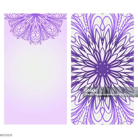 형성 하는 만다라 꽃 Boho 스타일 벡터 일러스트 레이 션 카드를 긴장 결혼식 신부 발렌타인의 날 초대 인사말 카드에 대 한