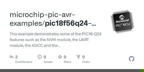 Github Microchip Pic Avr Examplespic18f56q24 Cnano Demo Fw This Example Demonstrates Some Of