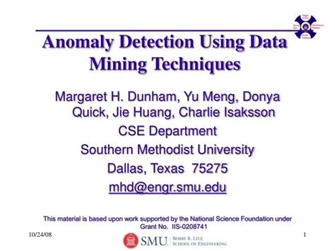 ppt anomaly detection using data mining techniques powerpoint