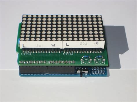 Wise Time With Arduino New In Store Bi Color Led Mini Display Shield