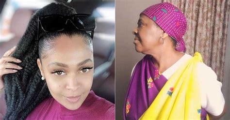 Lerato Zah Moloi Shaves Her Hair Off In Honour Of Late Mom Briefly