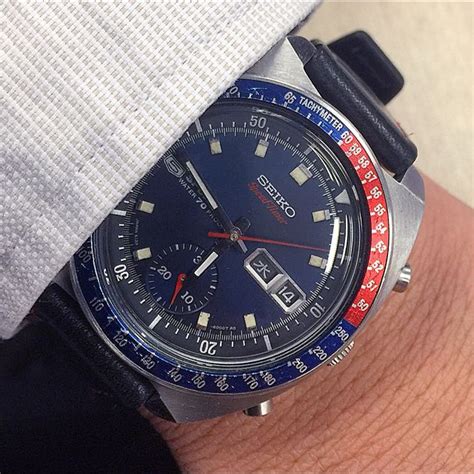 Seiko 1st Chronograph Jdm Speedtimer 6139 6000 Rollout Batches In 1969