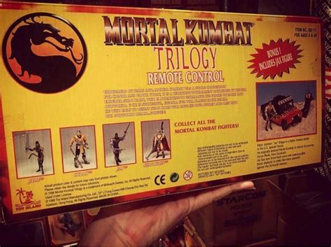 1996 Mortal Kombat Trilogy Rc Jeep And Jax Figure Hobbies And Toys