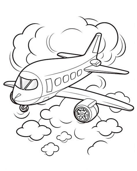 Plane Crash Coloring Pages Coloring Pages