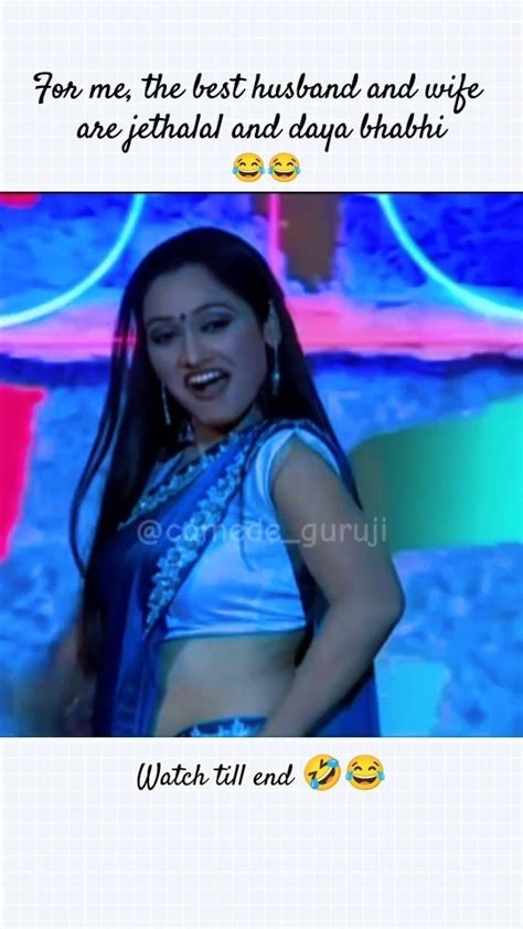 The Comedy King 👑 Daya Bhabhi Romances 🥰 With Jethalal 😂😂 Part 1 If