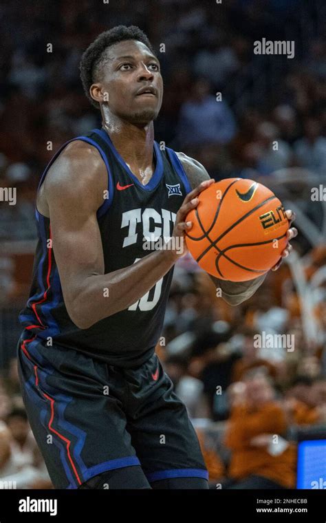 Jan 11 2023 Damion Baugh 10 Of The Tcu Horned Frogs In Action Vs The