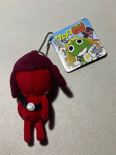 Sgt Keroro Giroro Chibi Plush Keychain Hobbies And Toys Memorabilia And Collectibles Fan