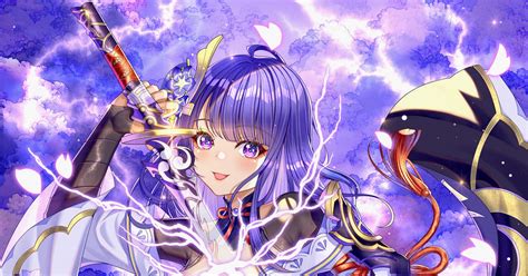 原神 雷电将军 雾隐楼のイラスト Pixiv