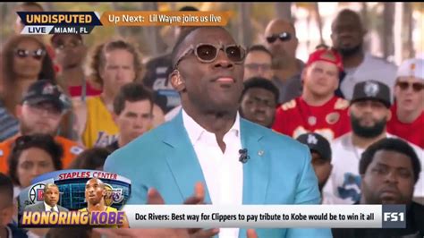 Shannon React To Clippers Honor Kobe Bryant As Basketball Returns To