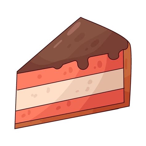 Illustration Of Cake Slice 52907276 Vector Art At Vecteezy