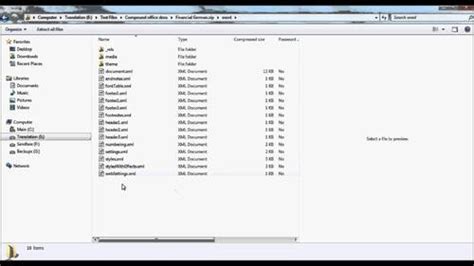 CAT VIDEO Restoring Translated Embedded Objects To A DOCX File