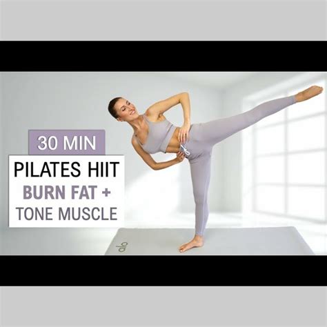 30 Min Pilates Hiit Burn Fat Tone Muscle Full Body Burn Feel