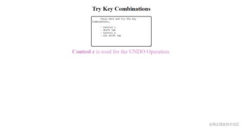 Javascript 键盘事件，附完整键码表 掘金