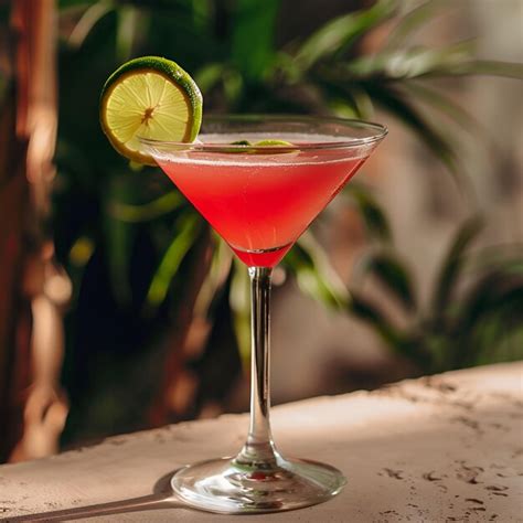 Cosmopolitan Cocktail Premium Ai Generated Image
