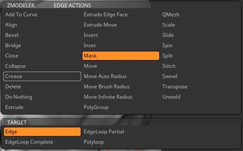 To Make The Zmodeler Option A Macro Zbrushcentral