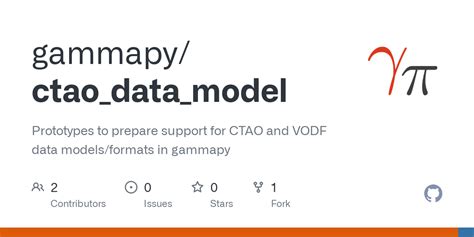 Github Gammapyctaodatamodel Prototypes To Prepare Support For Ctao And Vodf Data Models