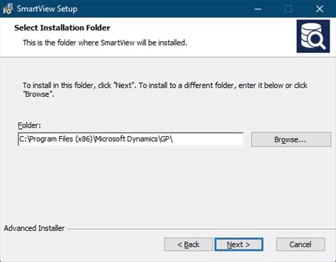 Implementing SmartView For Microsoft Dynamics GP Install SmartView