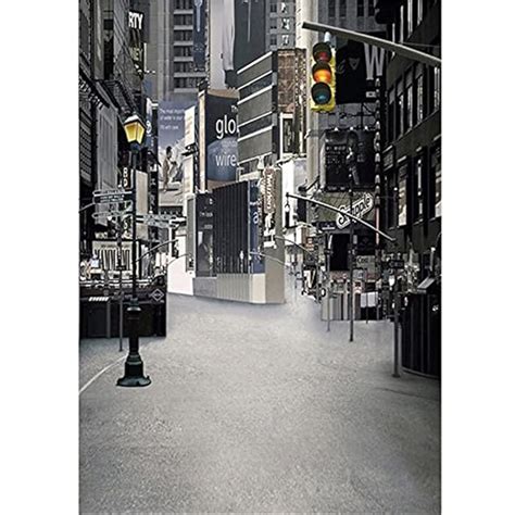 Buy Laeacco X FT City New York Street Backdrop Famous City Store Street Scenery Photo