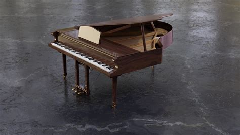 Costantinos Neo Created A Piano Model In Blender That He Is Going To