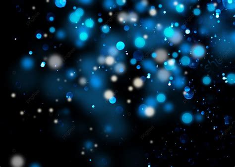 Bokeh Light Spot Blue And White Light Effect Background Light Spot