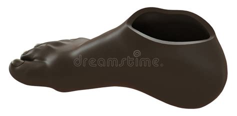 Prosthetic Foot Shell Stock Illustration Illustration Of Amputee