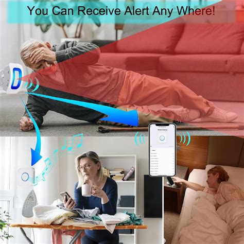 Wifi Smart Bed Sensor Alarm And Fall Prevention For