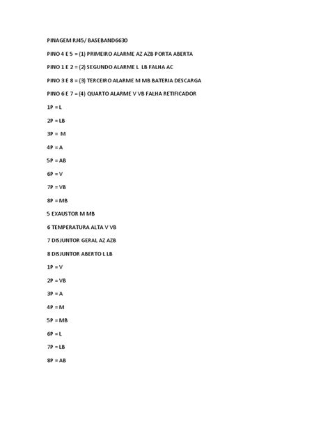 Pinagem Rj45 Pdf