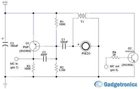 Doorwindow Alarm Circuit Gadgetronicx