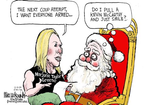 5 Outraged Cartoons About Marjorie Taylor Greenes Jan 6 Comments