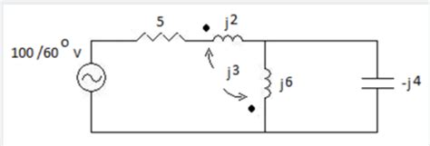Solved 1in The Circuit Above All Impedances Are In Ohms
