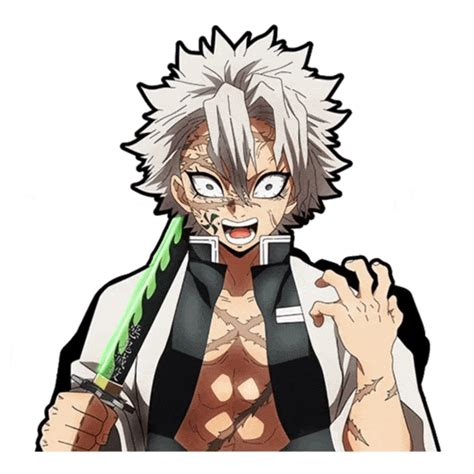 Sanemi Anime Car Decal Sanemi Shinazugawa 모션 스티커 124x13cm Seakoff