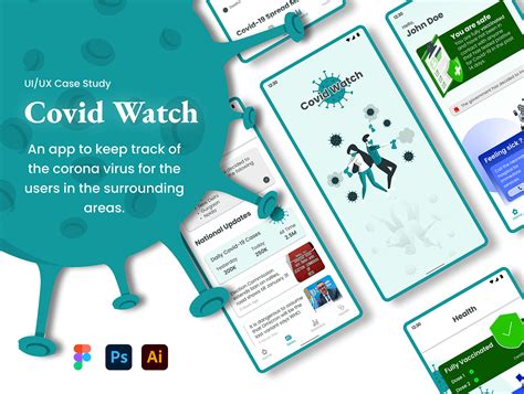 Covid Watch A Covid Portal And Tracking App On Behance