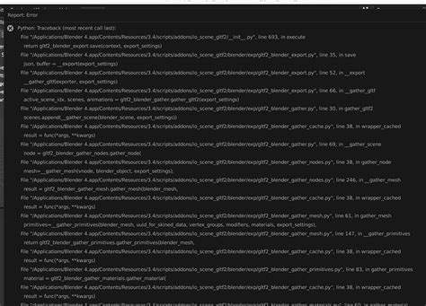 Export Glb Error Animation And Rigging Blender Artists Community