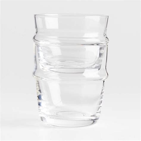 Echo 95 Oz Stackable Double Old Fashioned Glass Reviews Crate