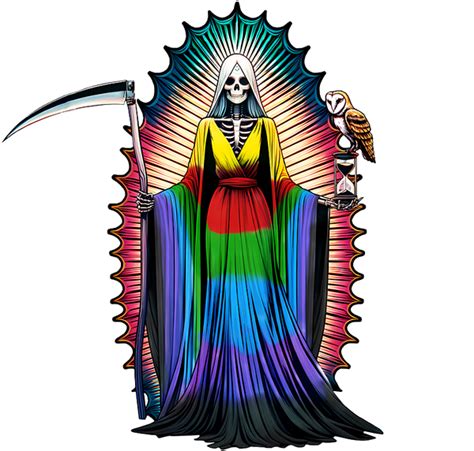 Exploring The Vibrant Mystique Of Santa Muerte Colors Symbols And