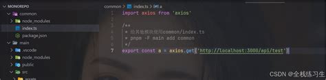 Pnpm在monorepo架构下不能引用其他模块的问题pnpm F Csdn博客