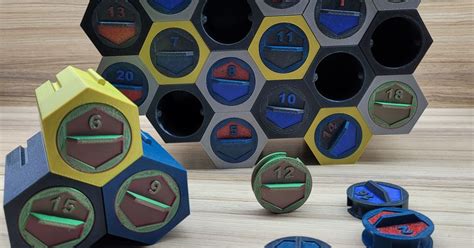 Modular Honeycomb Calendar By Jirka Download Free Stl Model